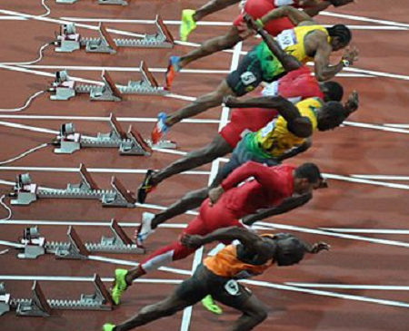 100 Metres Race - Play Online 100 Metres Race on Slow Roads Io